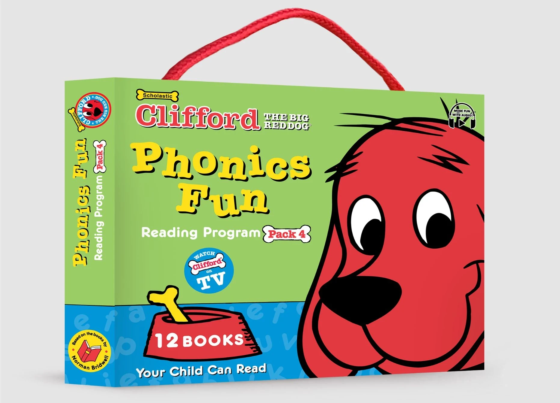 Scholastic CP-CLIFFORD PHONICS FUN PACK #04 (WITH STORYPLUS) | YOHO