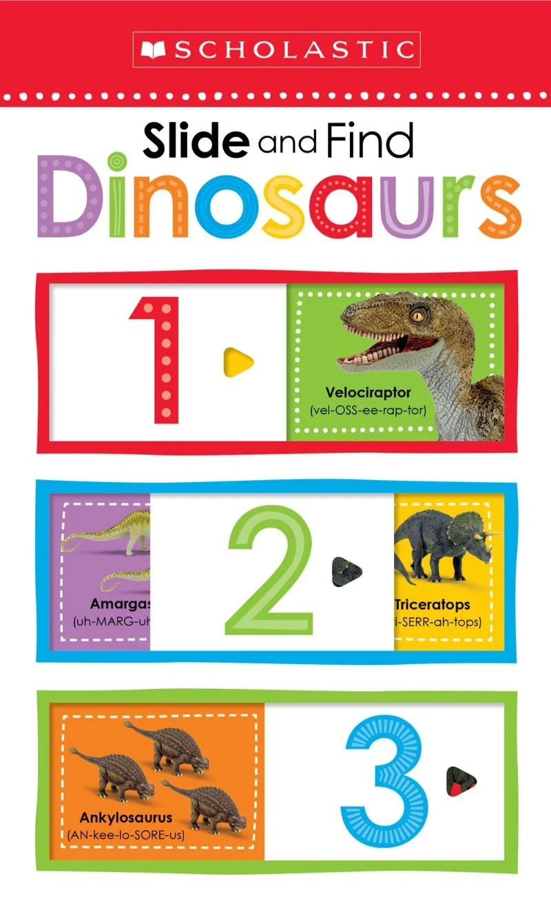 Scholastic SEL SLIDE AND FIND DINOSAURS-SEL | YOHO