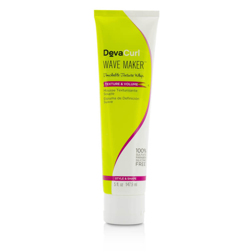 DevaCurl Wave Maker (Touchable Texture Whip - Texture & Volume) 147.9ml ...