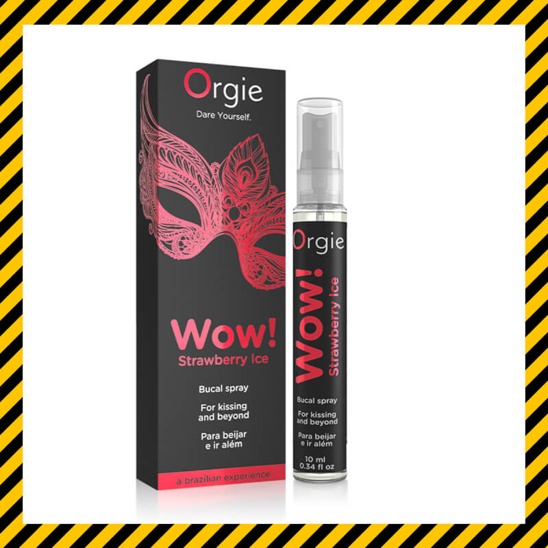 Orgie Wow! Strawberry Ice Bucal Spray 10ml | YOHO Orgie Wow! Strawberry Ice Bucal Spray 10ml | YOHO
